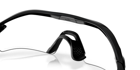 Oakley Radar Plate Polished Black Clear To Black Iridium Photochromic ...