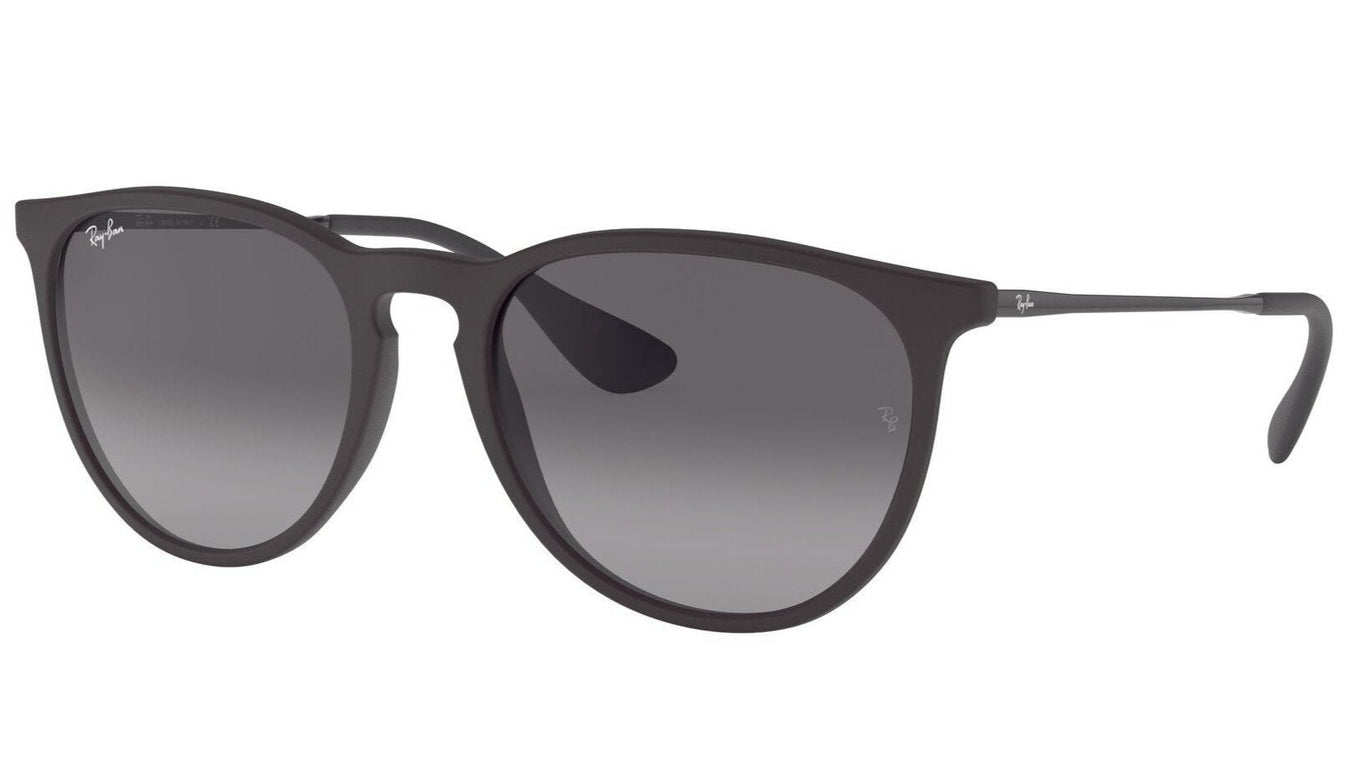 Ray-Ban Erika 4171 Sunglasses | Rubber Black Grey Gradient – Great ...