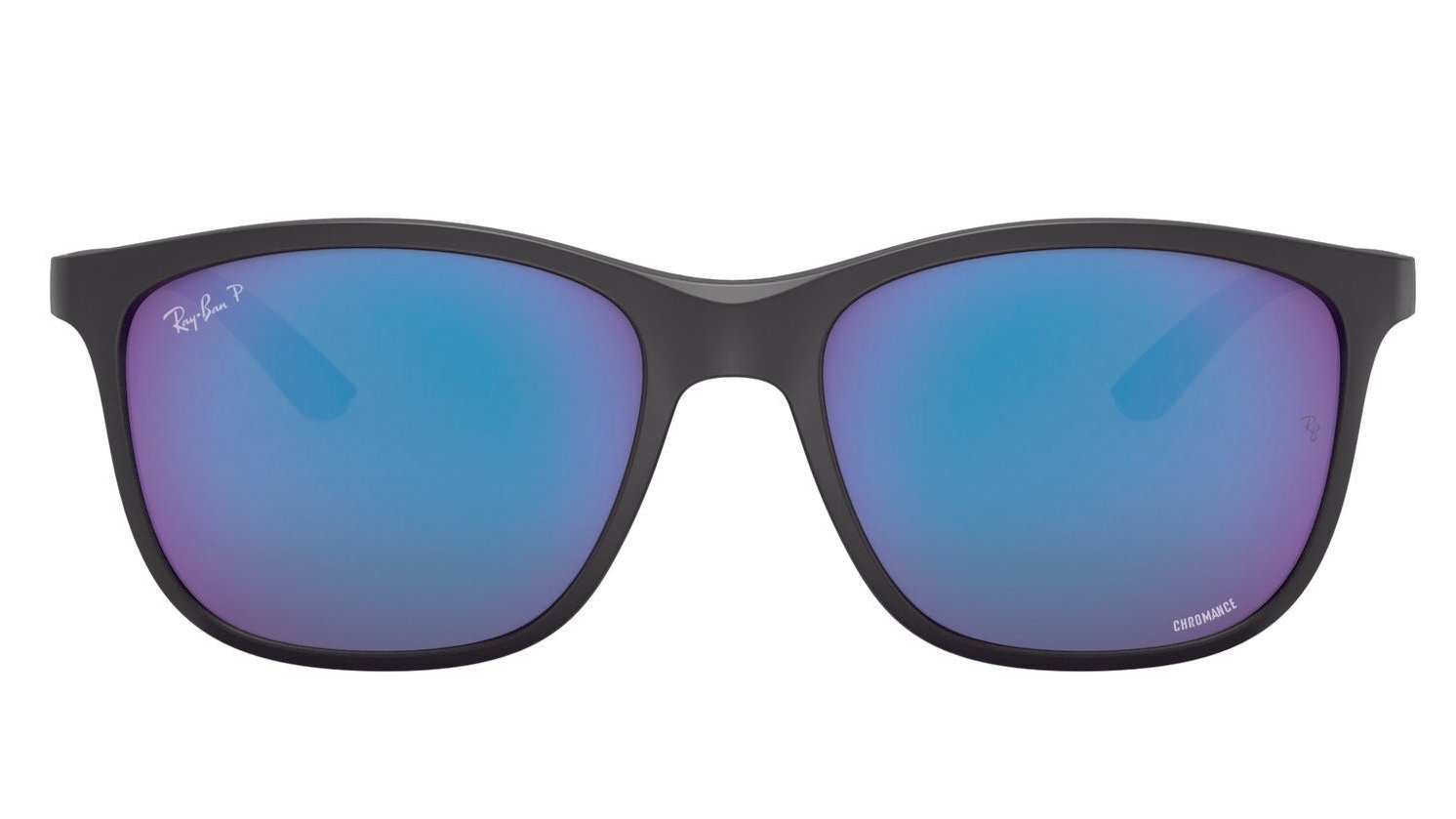 Ray-Ban 4330CH Sunglasses | Matte Black Blue Mirror – Great Southern ...