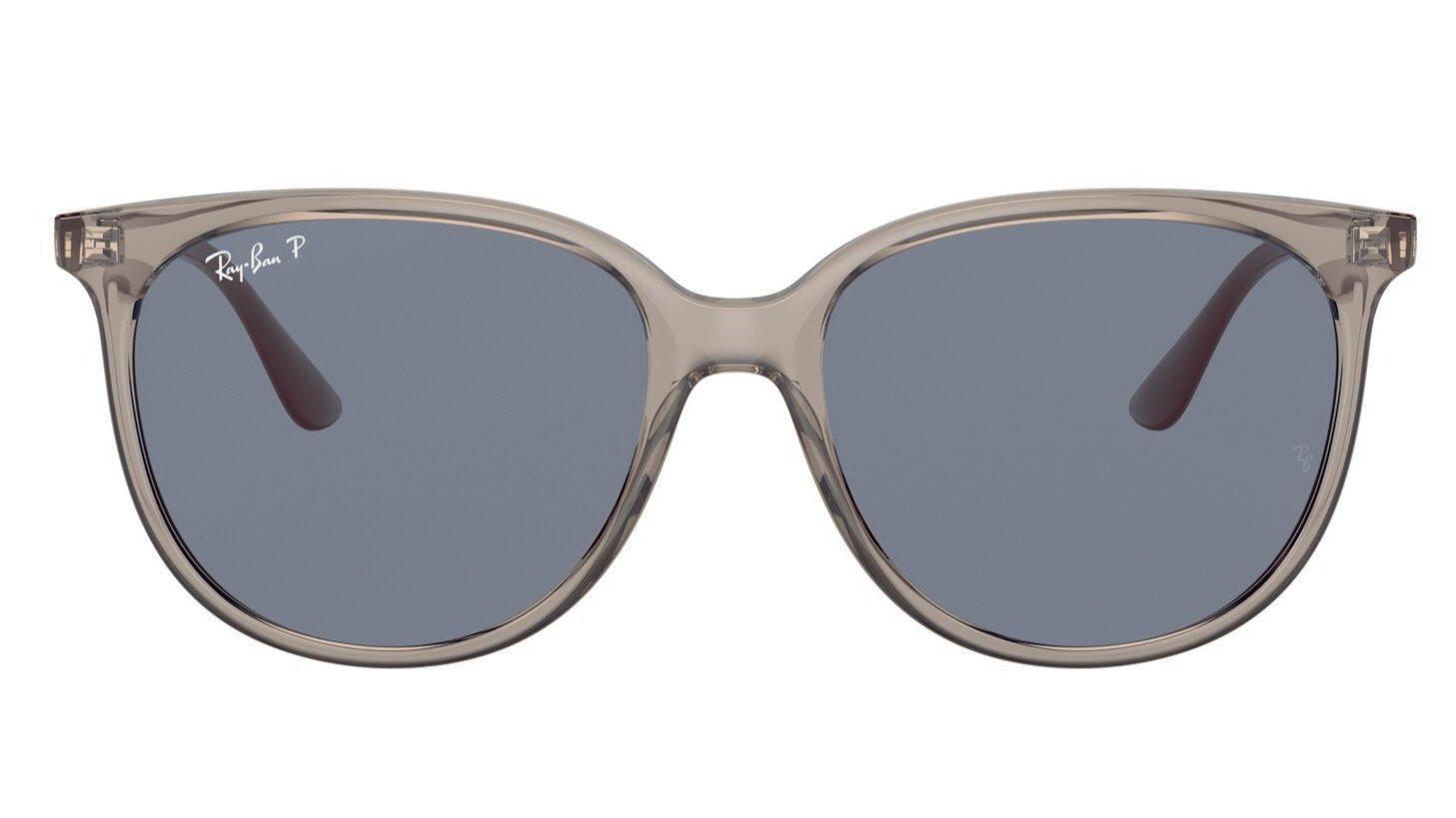 Ray-Ban 4378 Sunglasses | Transparent Grey Dark Blue – Great Southern ...
