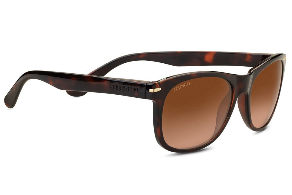 Serengeti Anteo Polarised Shiny Dark Tortoise Glass Drivers Gradient ...