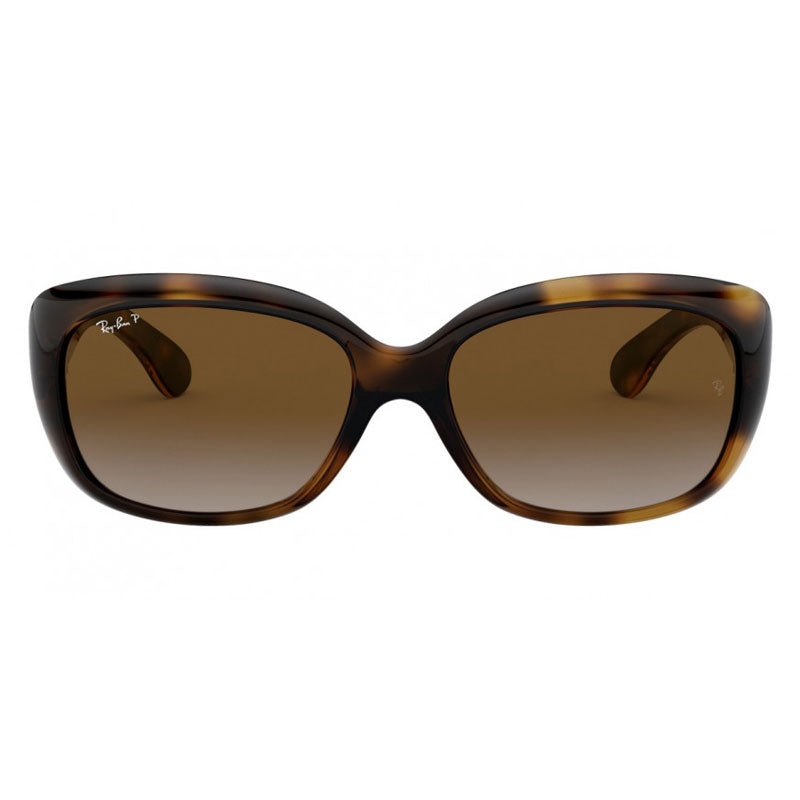 Ray-Ban Jackie Ohh 4101 Polarised Gloss Havana Brown Gradient (4101 710 ...
