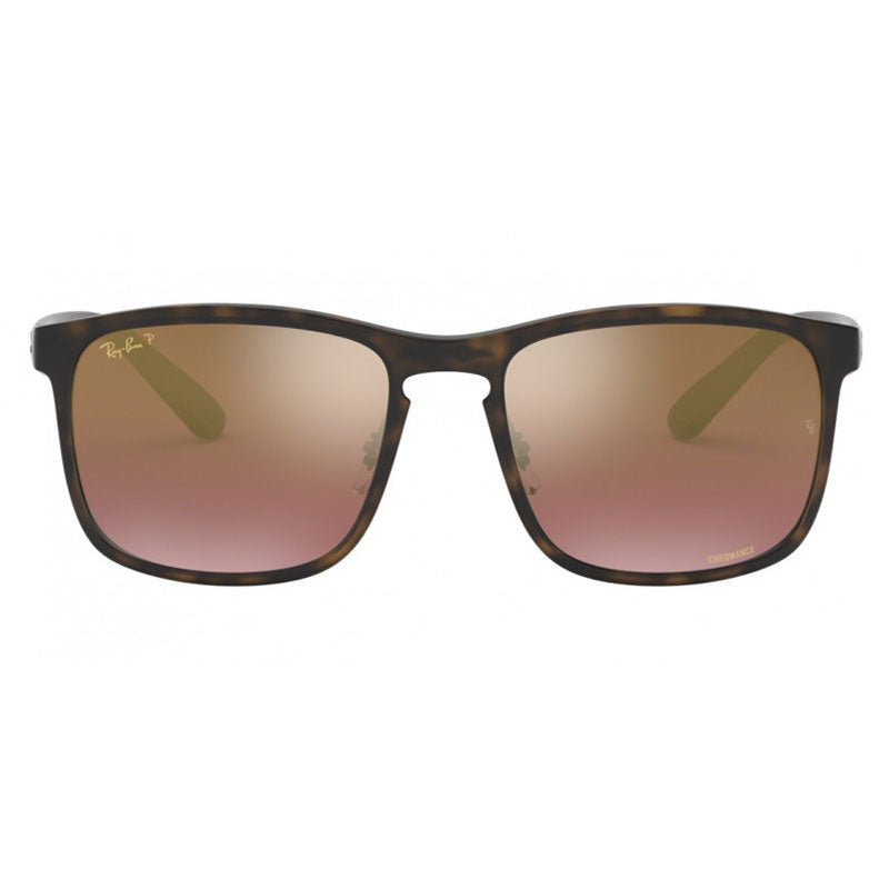 Ray-Ban 4264 Polarised Matte Havana Brown Mirror Gold (4264 894/6B ...