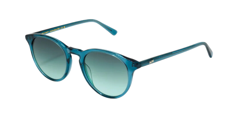 MessyWeekend Depp 04 Sunglasses | Turquoise Gradient – Great Southern ...
