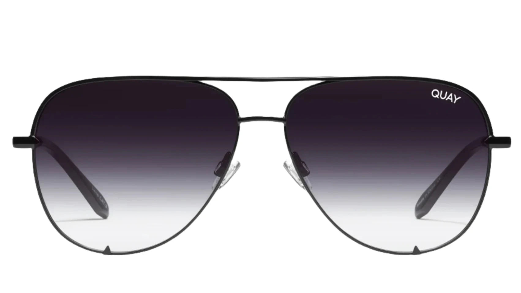 Quay High Key Large 02 Sunglasses | Black Fade – Great Southern Sunnies