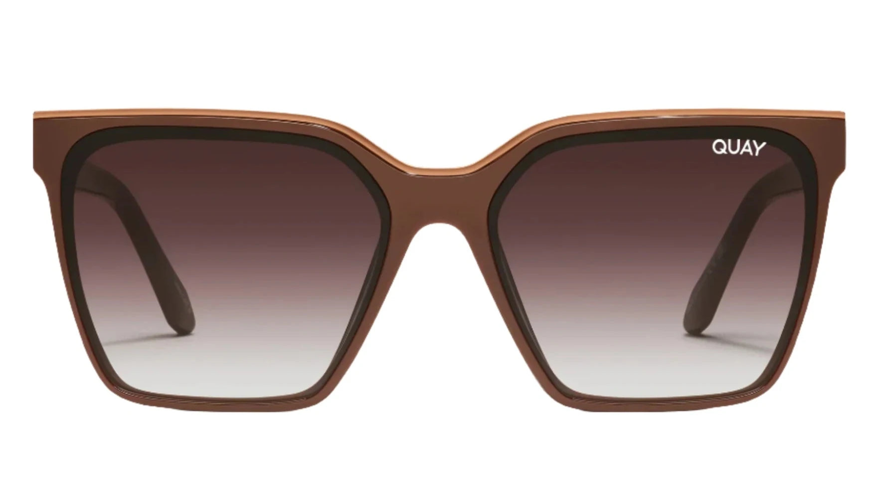 Quay Level Up 02 Sunglasses | Chocolate Brown – Great Southern Sunnies