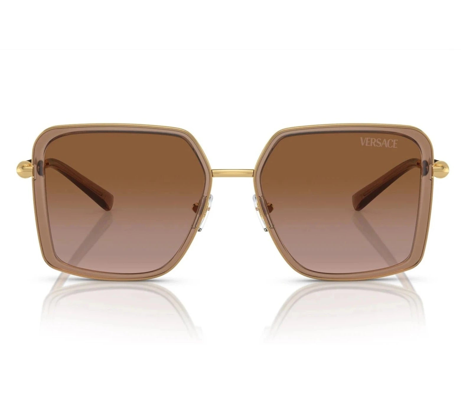 Versace 2261 Transparent Brown Brown Gradient (2261 100213) | Great ...