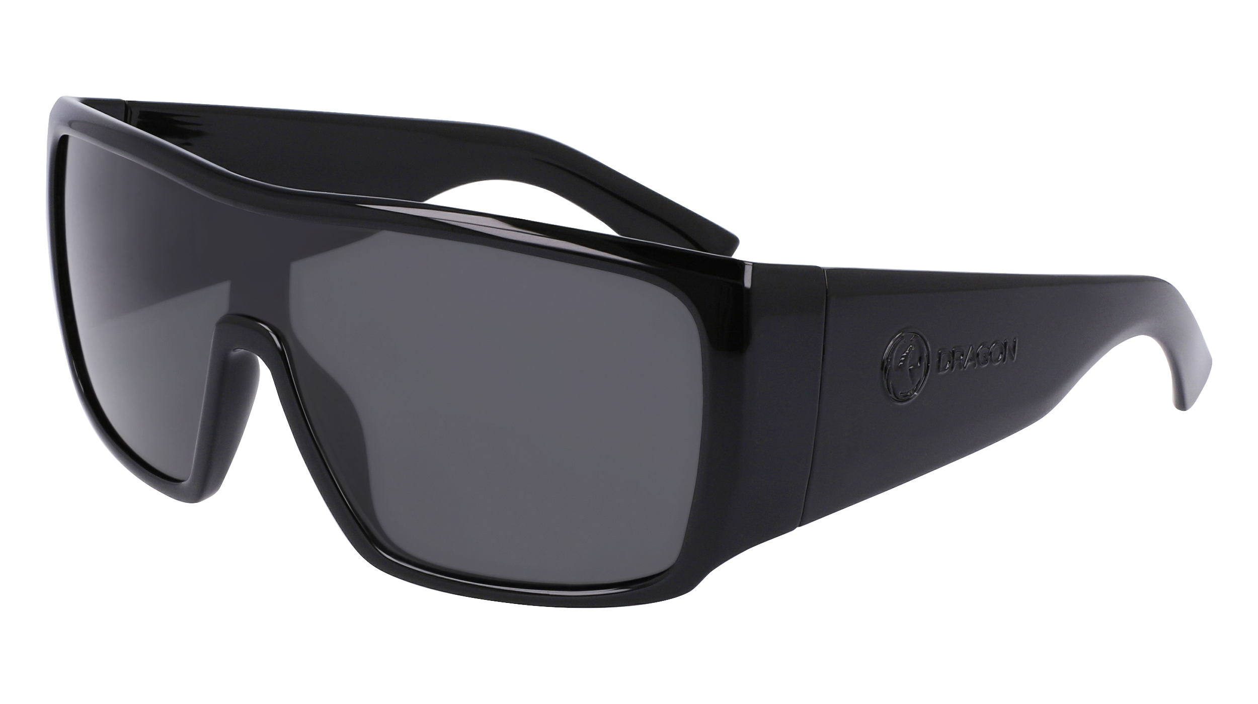 Dragon Rocker Sunglasses | Shiny Black Smoke – Great Southern Sunnies