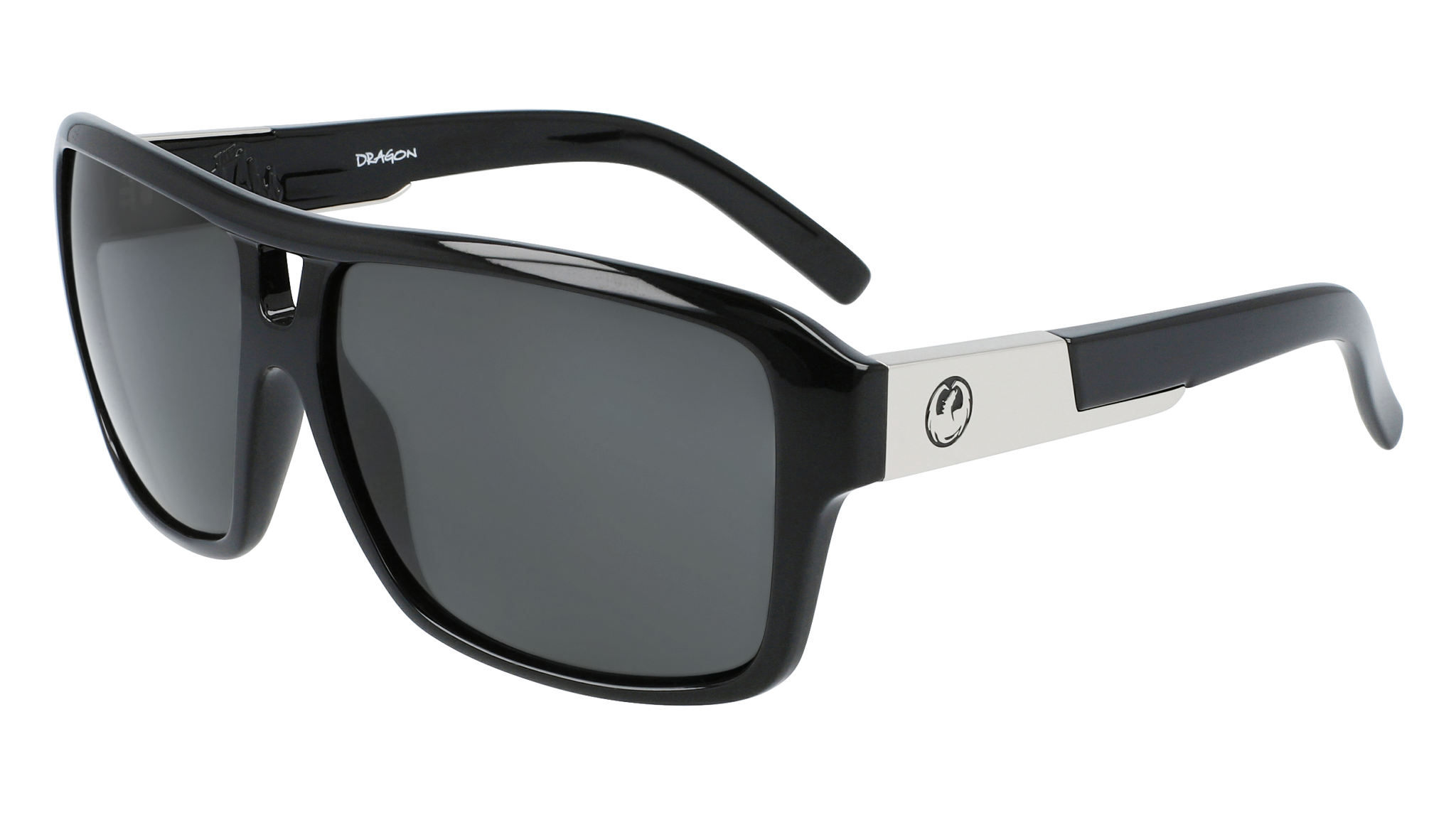 Dragon The Jam Sunglasses | Jet Black Grey – Great Southern Sunnies
