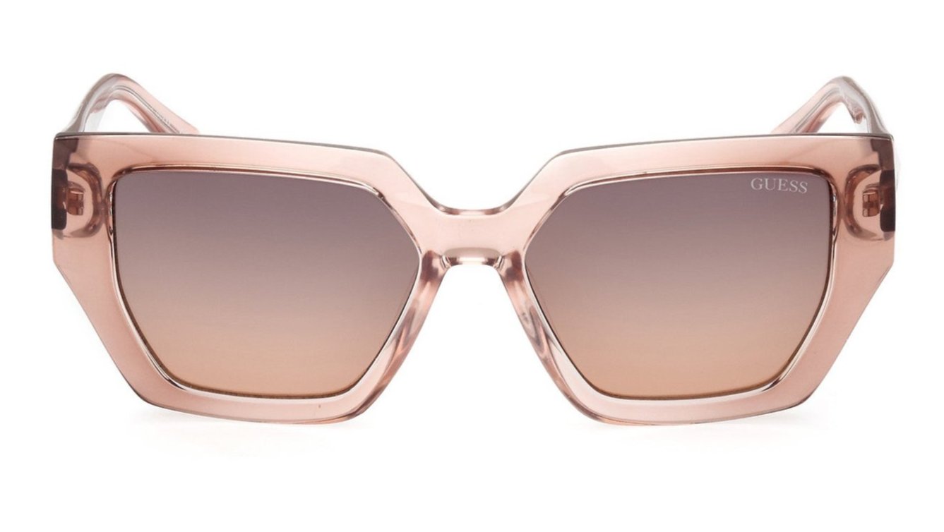 Guess 7896 Sunglasses | Transparent Brown Brown Gradient – Great ...