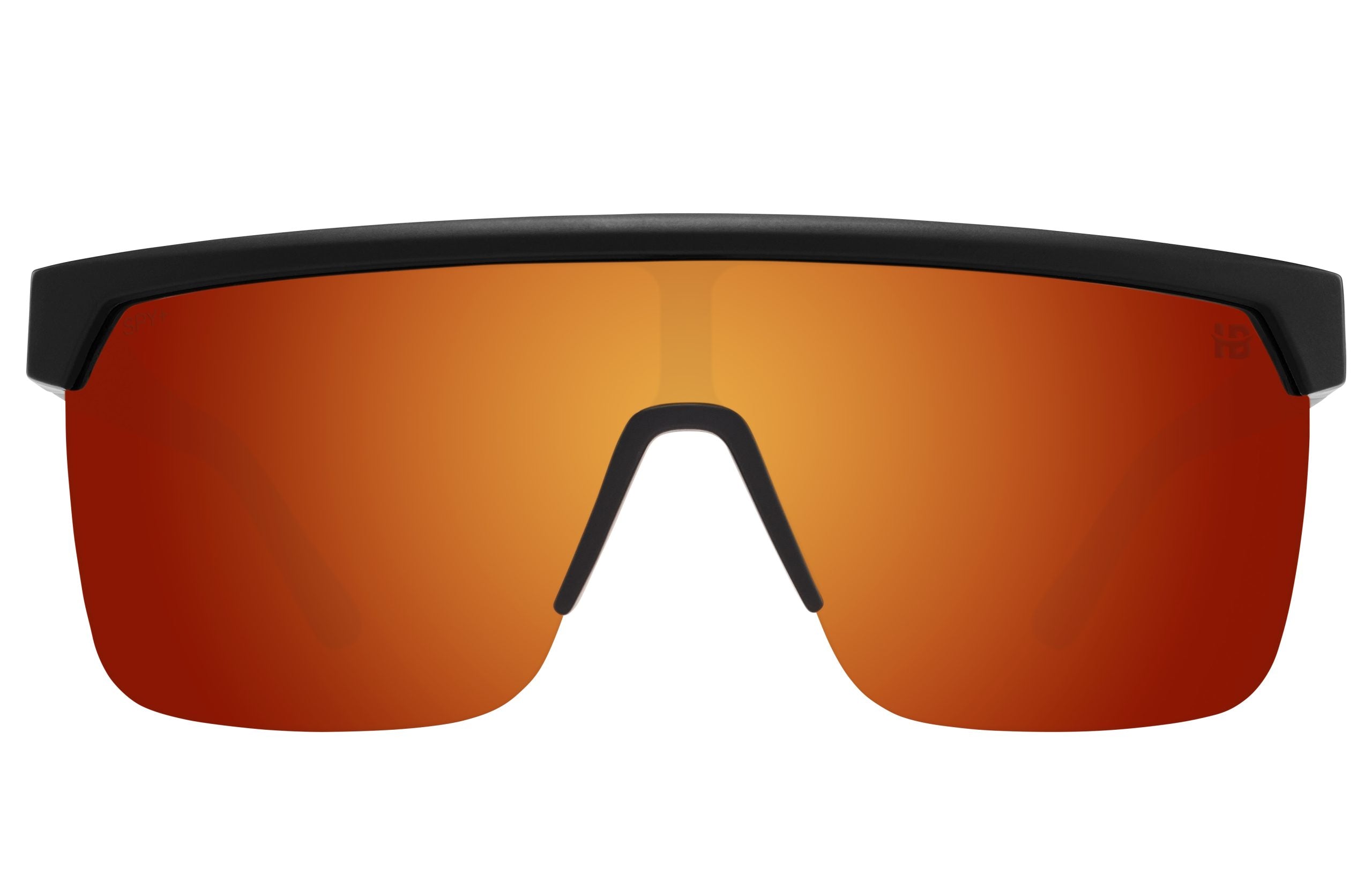 Spy Flynn 50-50 Polarised Matte Black Happy Boost Orange Mirror (SPS ...