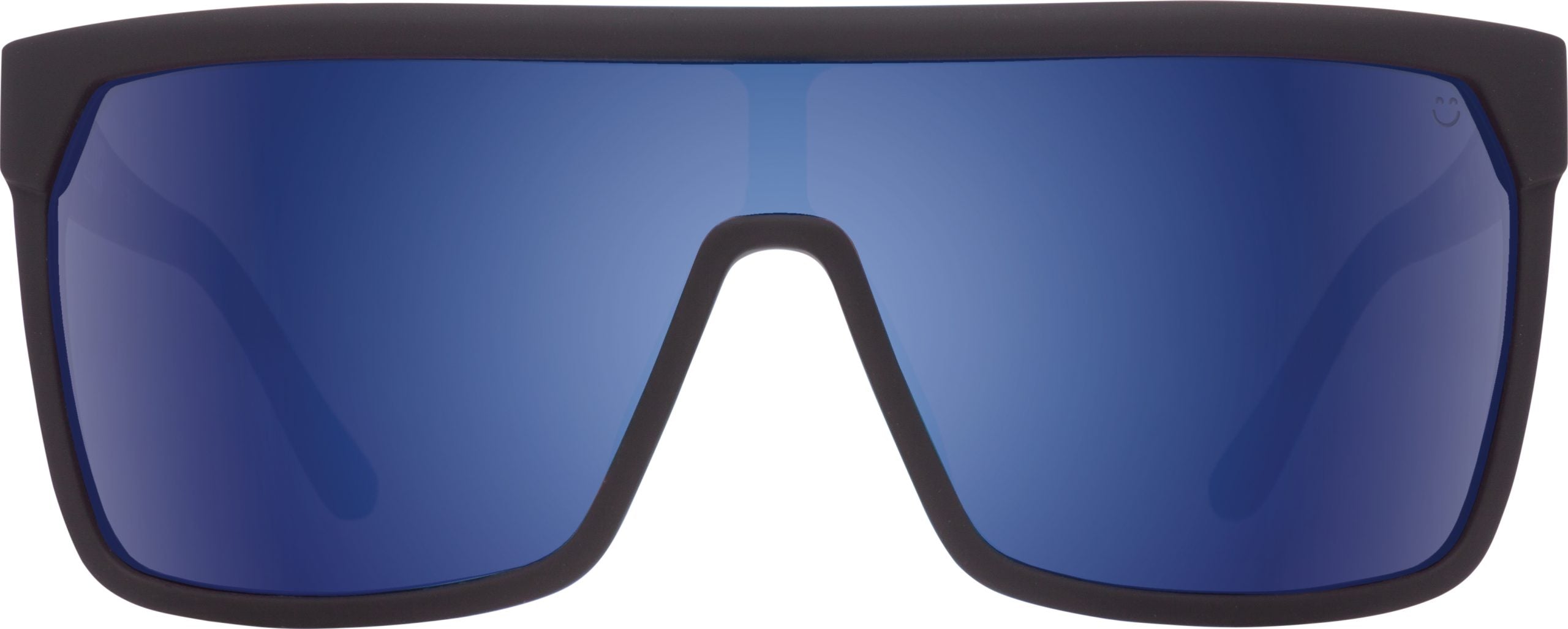 Spy Flynn Soft Matte Black Happy Blue Spectra (SPFYBTK89) | Great ...